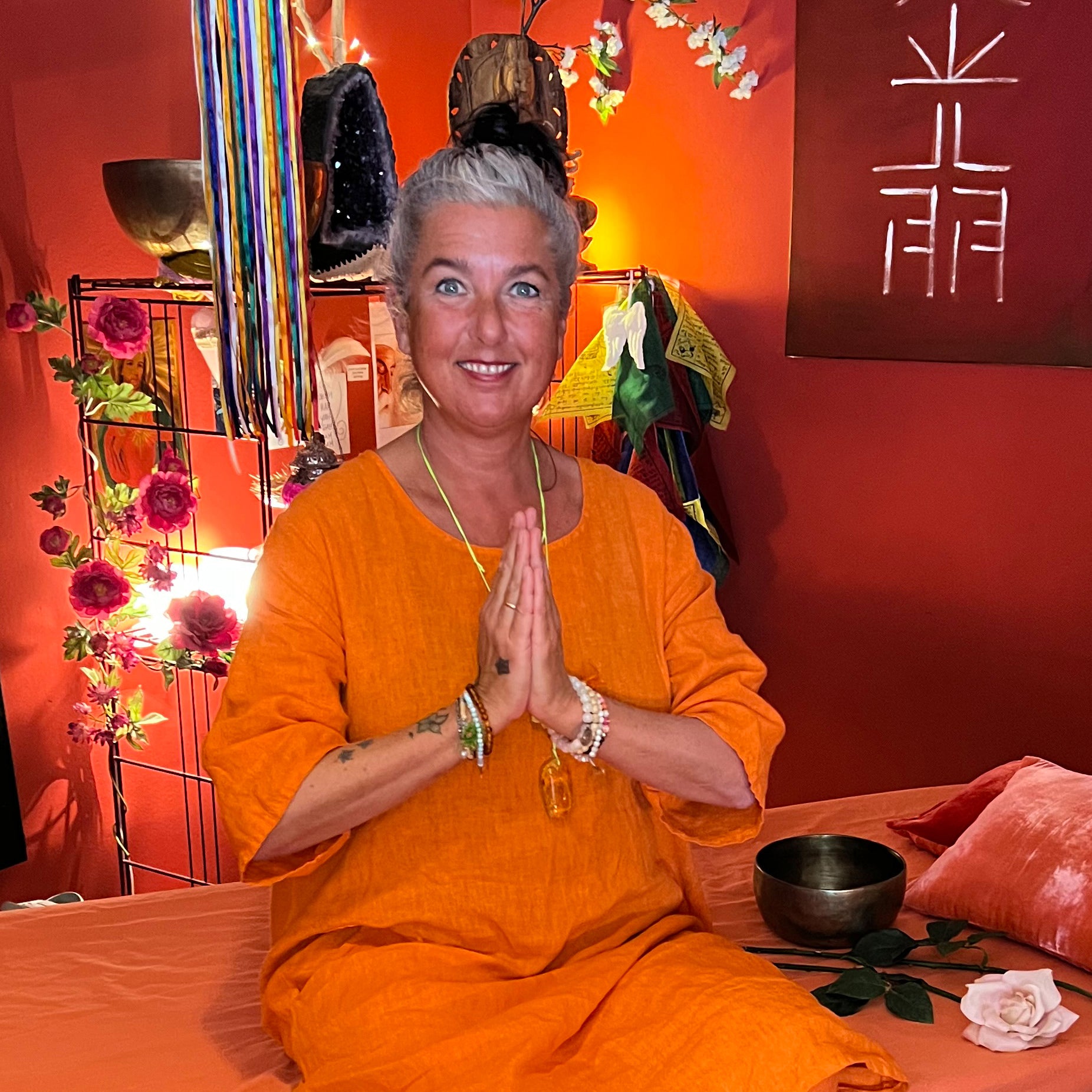 Training to become a Reiki teacher with Susanne Bender Can Picafort Ma